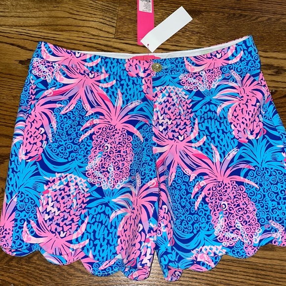 Lilly Pulitzer | Shorts | Lilly Pulitzer Borealis Blue Tropic Down Low ...